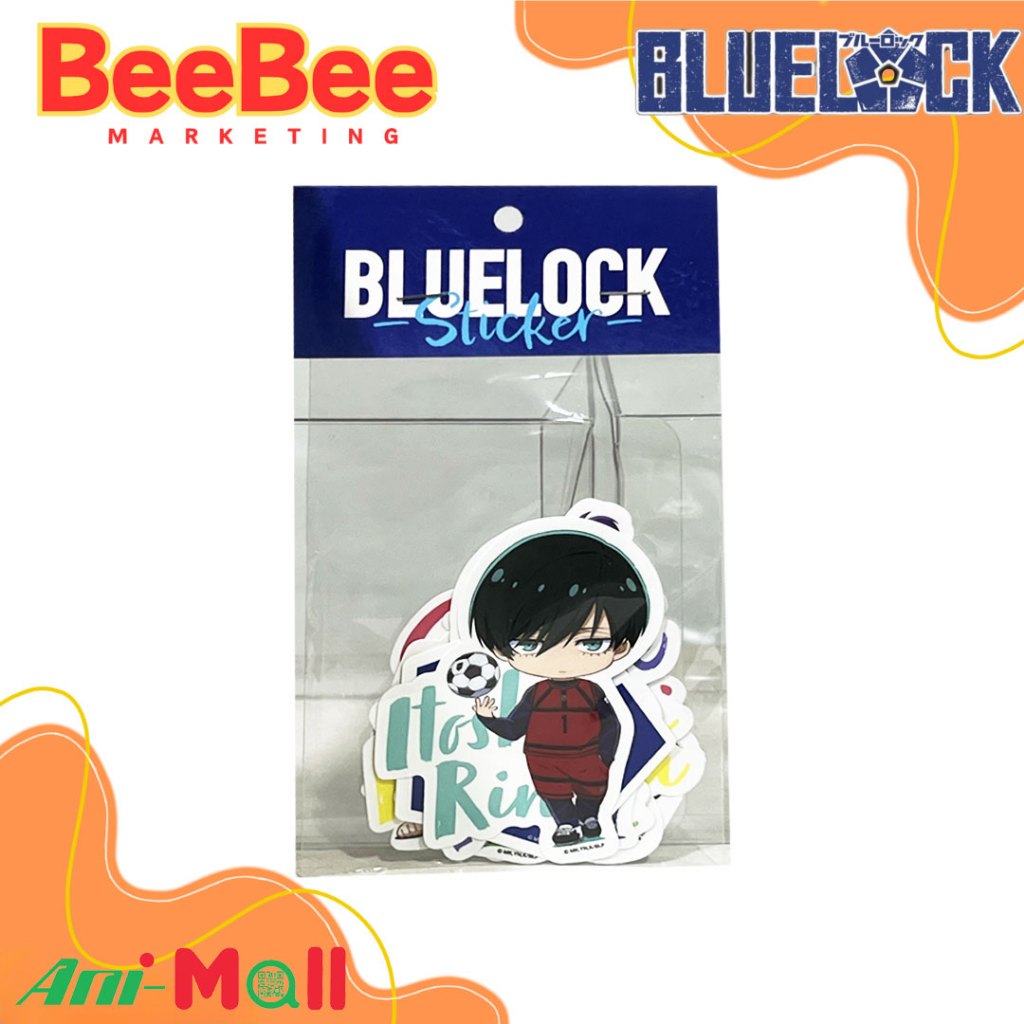 Official Bluelock Merchandise - Blue Lock Sticker Set - All Characters ...