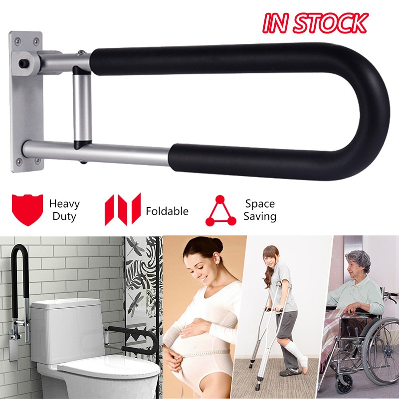 Elder Grab Bars Rails Toilet Handrails Bathroom Safety Bar Hand Support ...