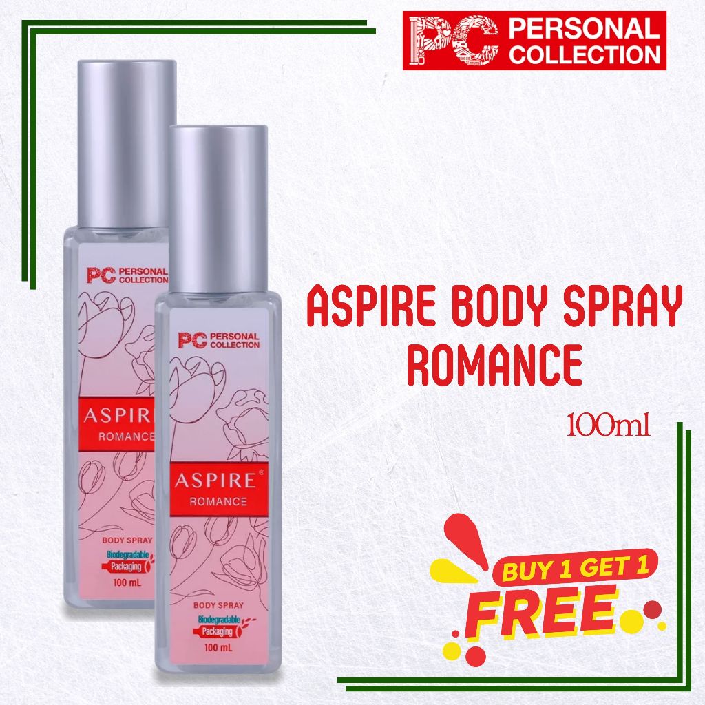 PERSONAL COLLECTION Buy1 take 1 Aspire Body Spray Romance 100ml ...