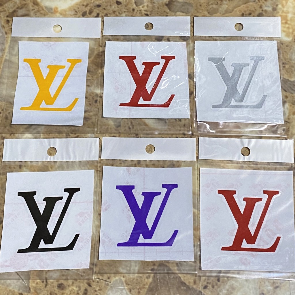 sticker decals buy 1 get 1 free lv logo inspired waterproof sticker ...
