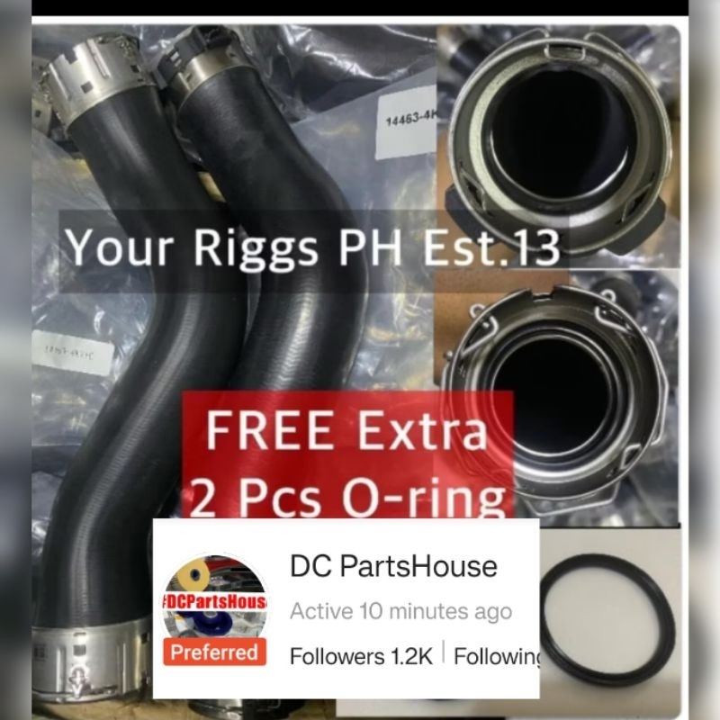 Turbo Hose Nissan Navara NP300/Terra Inlet Turbo Hose/ *DRIVER SIDE ...