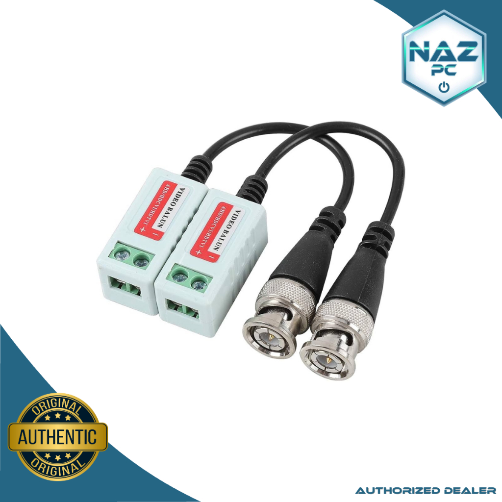 Video Balun HD-CVI/TVI/AHD/CVBS Signal | Shopee Philippines