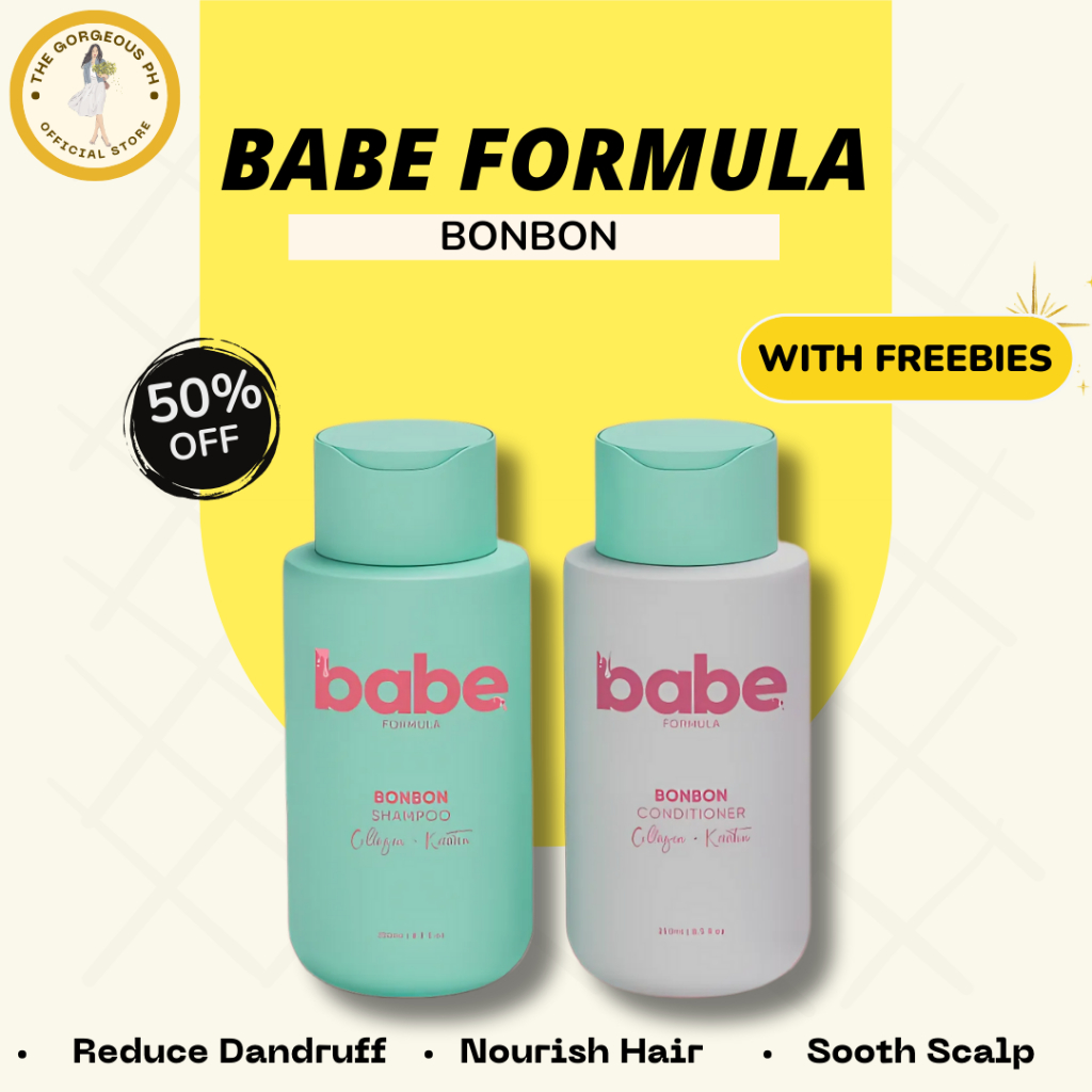 BABE FORMULA Bonbon Whimsicle Sulfate Free Shampoo Conditioner FDA ...