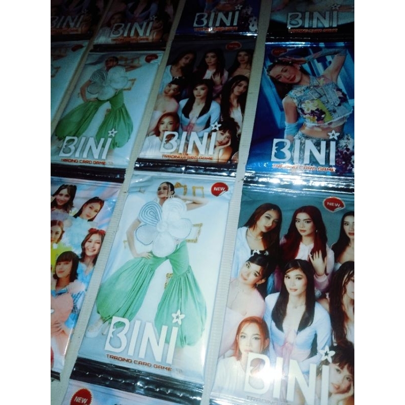 BINI Trading Card Buy 1 pack Take 1 pack (1 pack 7 pcs, 2 packs=14 pcs ...