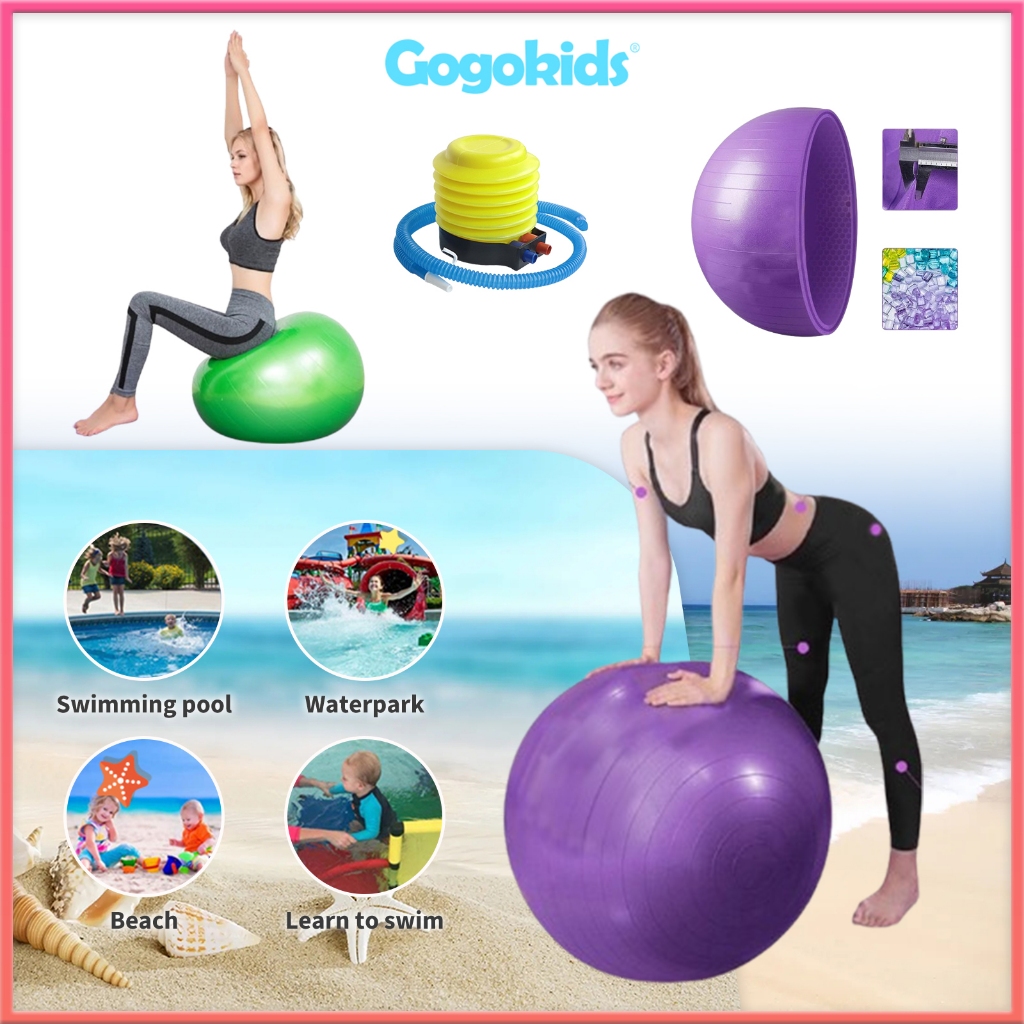 Yoga Ball Exercise Ball Gym Ball for Work Out Physical Therapy Balance ...