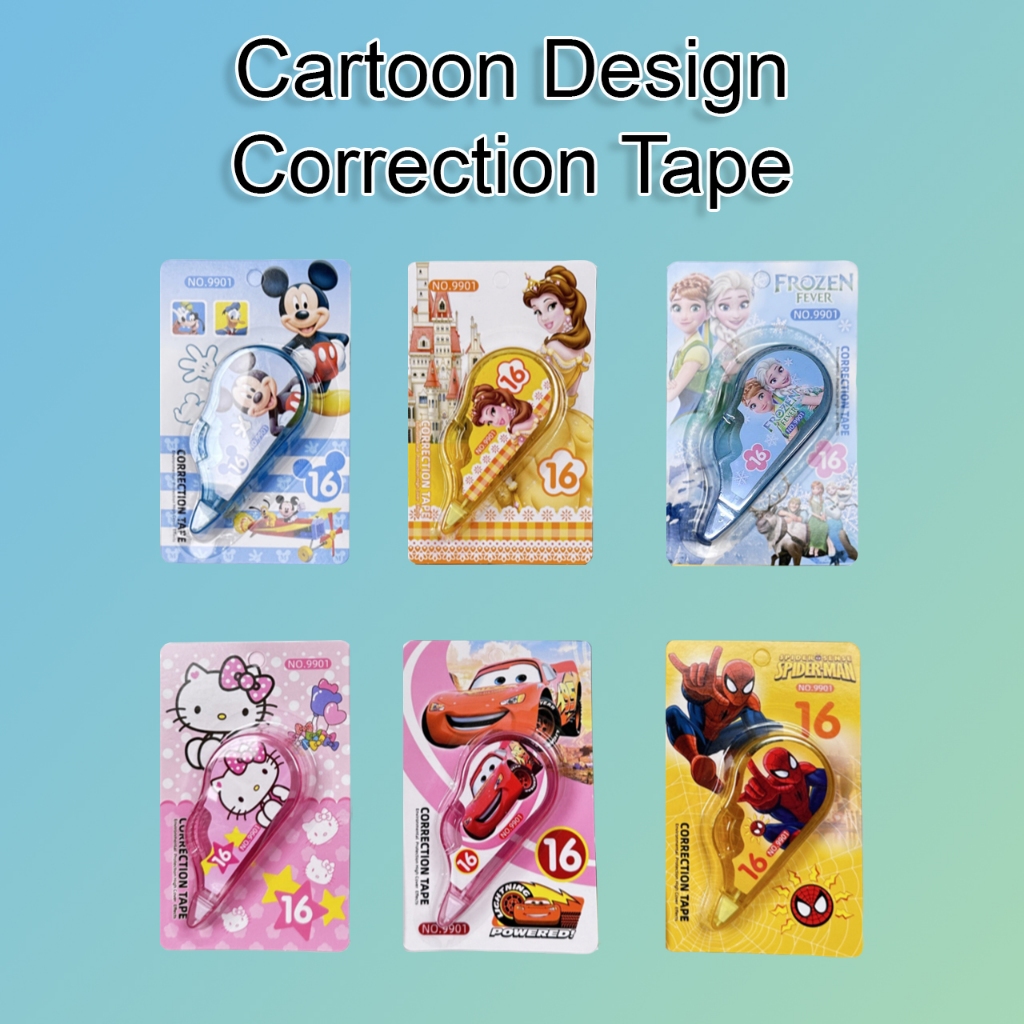Cartoon design correction tape | Shopee Philippines