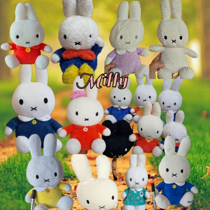 Miffy The Rabbit Stuffed toys preloved | Shopee Philippines