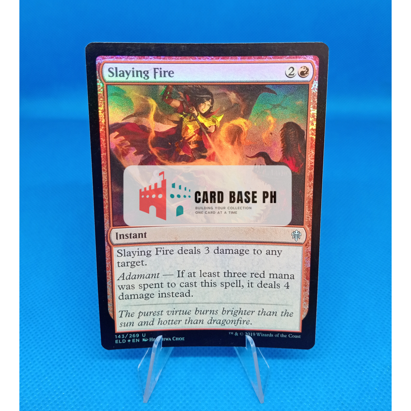 Slaying Fire(FOIL) - Magic the Gathering Trading Card | Shopee Philippines