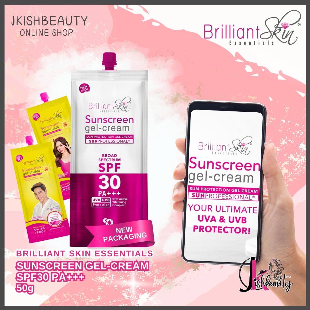 LIMITED EDITION| Brilliant Skin Sunscreen Gel-Cream Classic SPF30 50g ...
