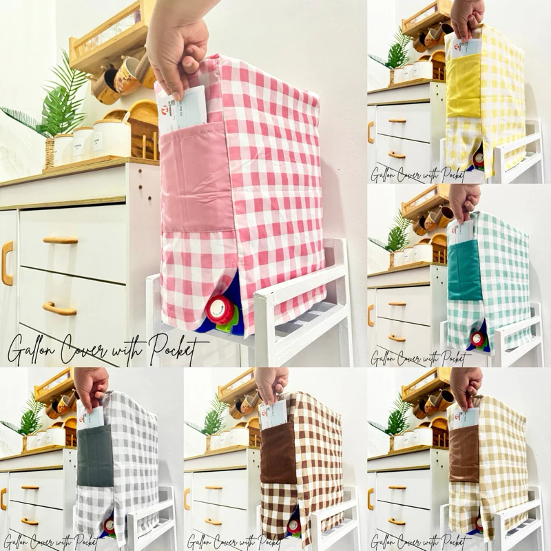 GALLON COVER POCKET Gallon Cover Container Cover Mineral Cover | Shopee ...