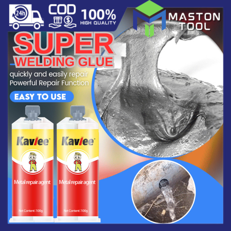 【Super Glue】100g Welding Metal Adhesive Strong Waterproof Super ...