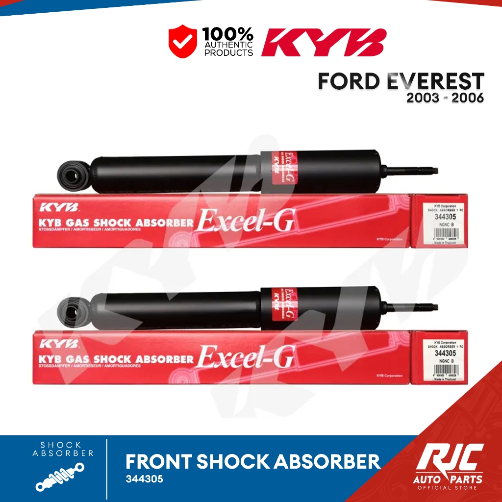 KYB SHOCK ABSORBER FORD EVEREST FRONT 2003-2006 344305 Everest 1set ...