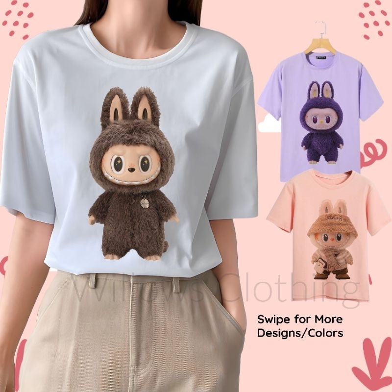 Labubu Round Neck T-Shirt (Sublimation) | Shopee Philippines