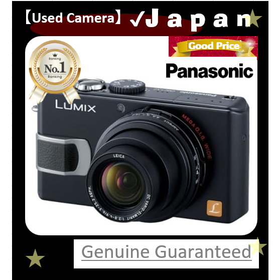 [ Used Camera from Japan ] Panasonic Digital Camera LUMIX LX2 Black DMC ...