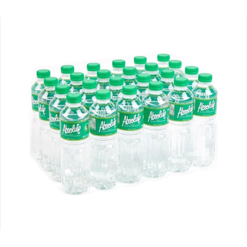 Absolute Pure Distilled Drinking Water 24 x 500ml | Shopee Philippines