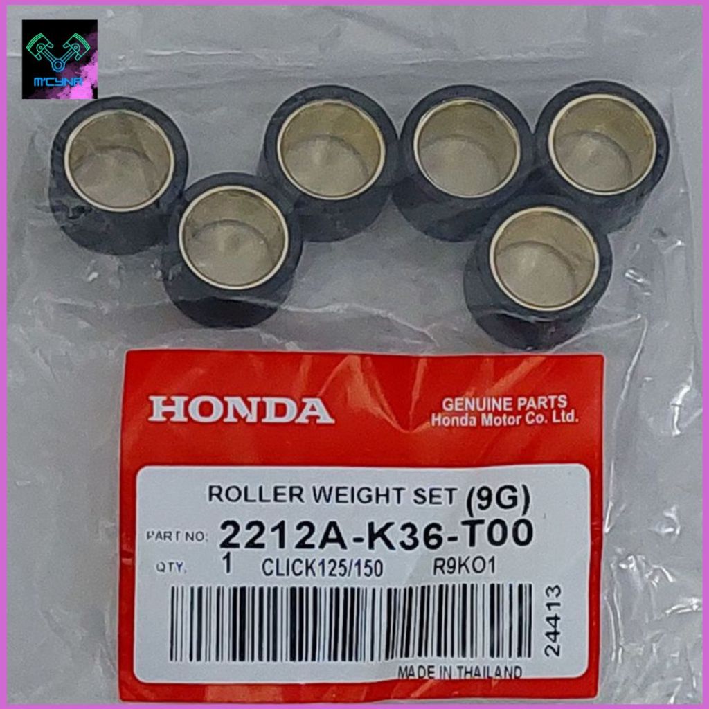 [MY] Honda CLICK125/150 FLY BALL/PULLEY BALL 2212A-K36-T00 9G,10G,11G ...