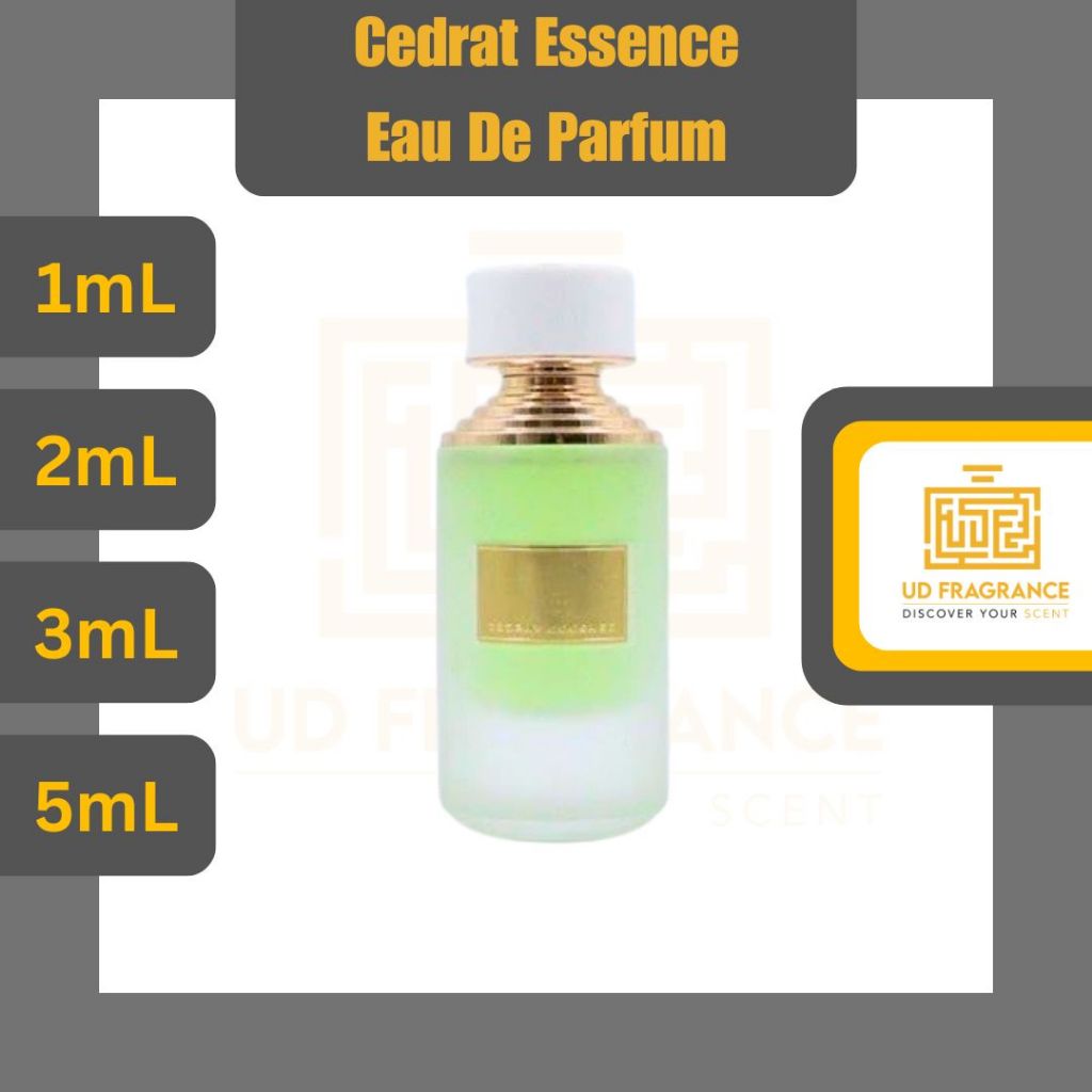 [DECANT] CEDRAT ESSENCE EDP (1ml,2ml,3ml or 5ml DECANT ONLY) | Shopee ...
