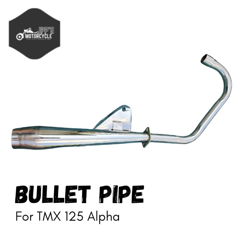 Bullet Pipe for TMX 125 (Without Silencer) | Shopee Philippines