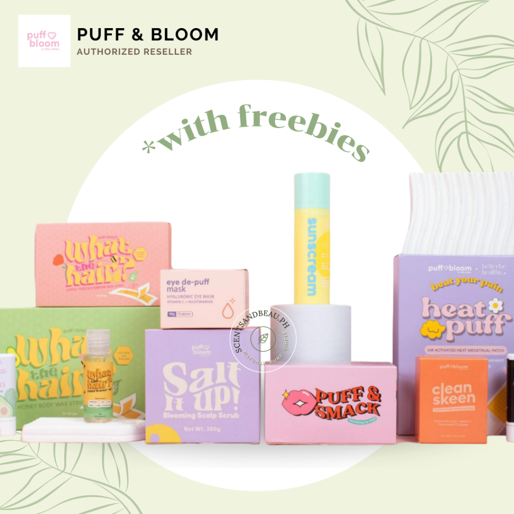 Puff & Bloom | Eye De-Puff Mask | Salt it Up | Heat Puff | Wax Strips ...
