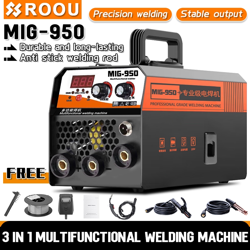 Portable MIG-950 Welding Machine Inverter Arc 3-in-1 Gasless Welding ...