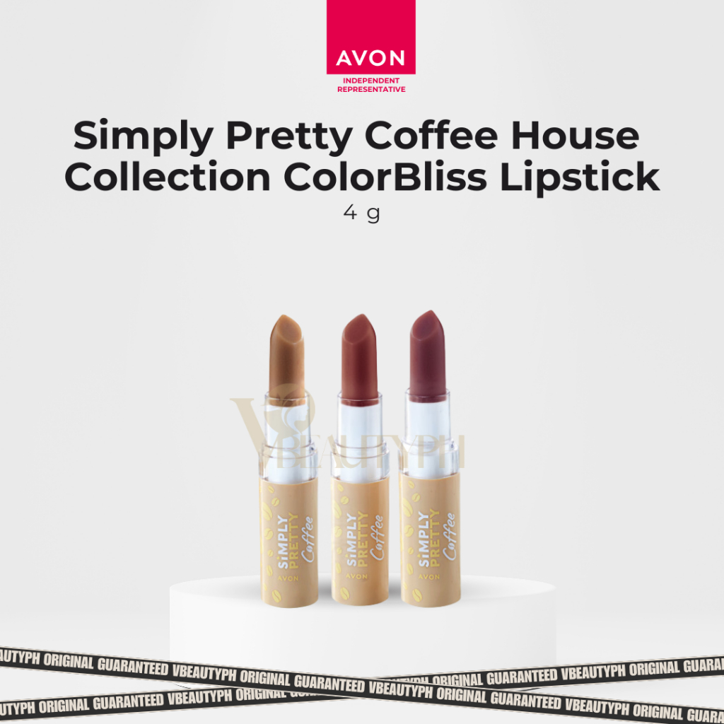 AVON Simply Pretty Colorbliss Lipstick Coffee Edition | Shopee Philippines