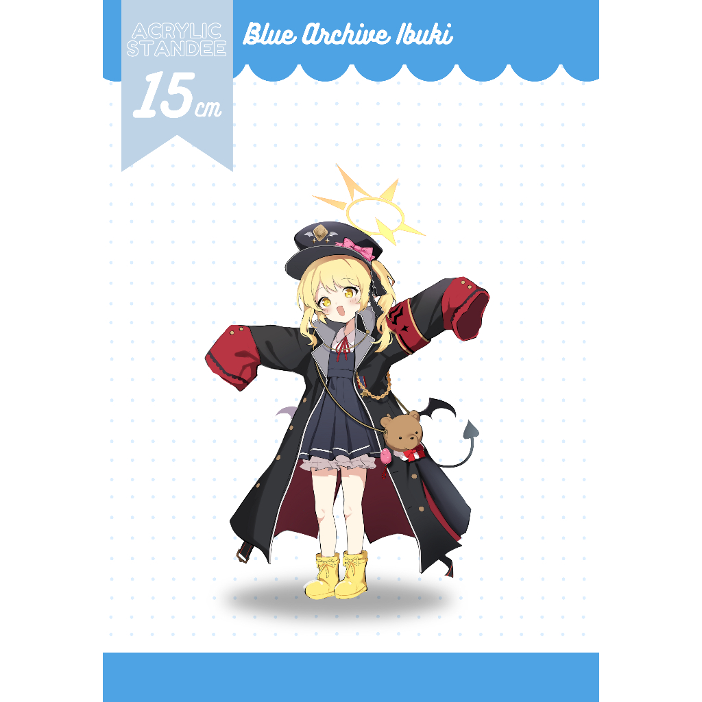 [Chiimanju] Blue Archive Ibuki Acrylic Standee Fan Merchandise | Shopee ...