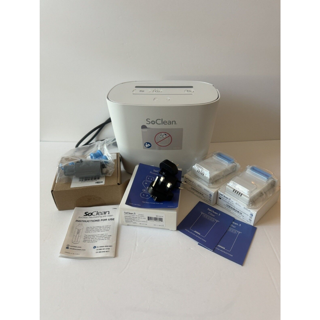 SoClean 3 CPAP/BiPAP Sanitizing Machine - White (SC1400) | Shopee ...