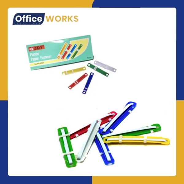 Joy Fastener Plastic / Metal / Long | Shopee Philippines
