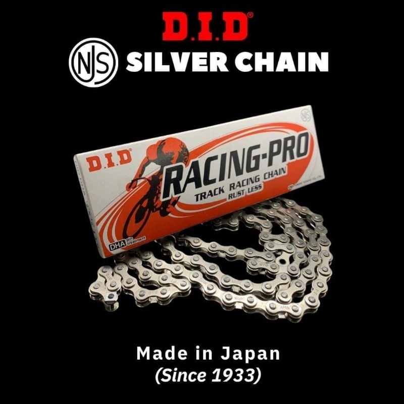 DID chain japan made black and NJS silver 670 to 1400 srp 116links 1 ...