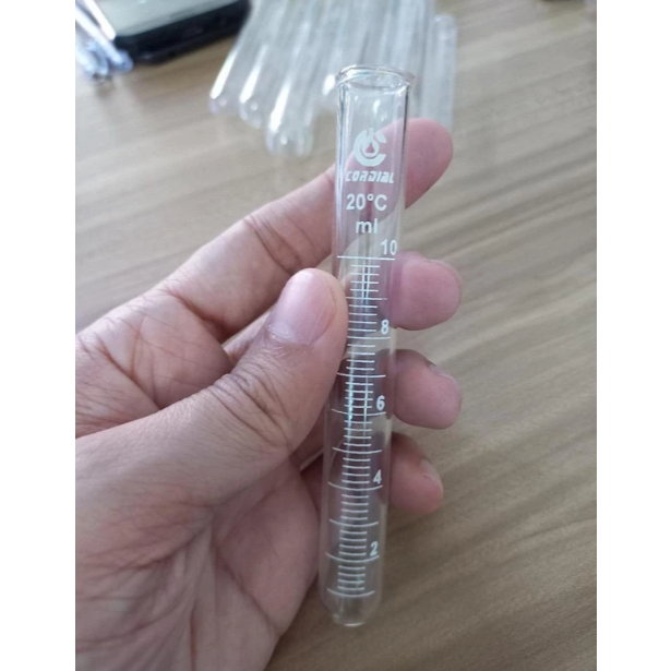 BT- GLASS TEST TUBE MEASUREMENT BOROSILICATE 10ML | Shopee Philippines