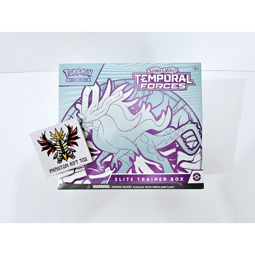 Pokemon TCG: Scarlet & Violet—Temporal Forces Elite Trainer Box - Walking Wake | Shopee Philippines