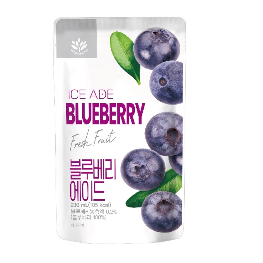Balance Grow Ice Ade Blueberry 230mL | Shopee Philippines
