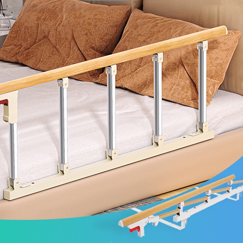 Aluminium Alloy Bed Side Rail Folding Bed Safety Guard For Elderly ...