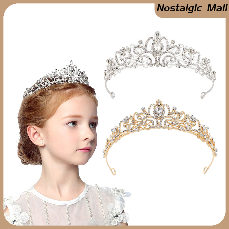 Bridal Prom Debut Wedding Crown Crystal Queen Crowns Rhinestone ...