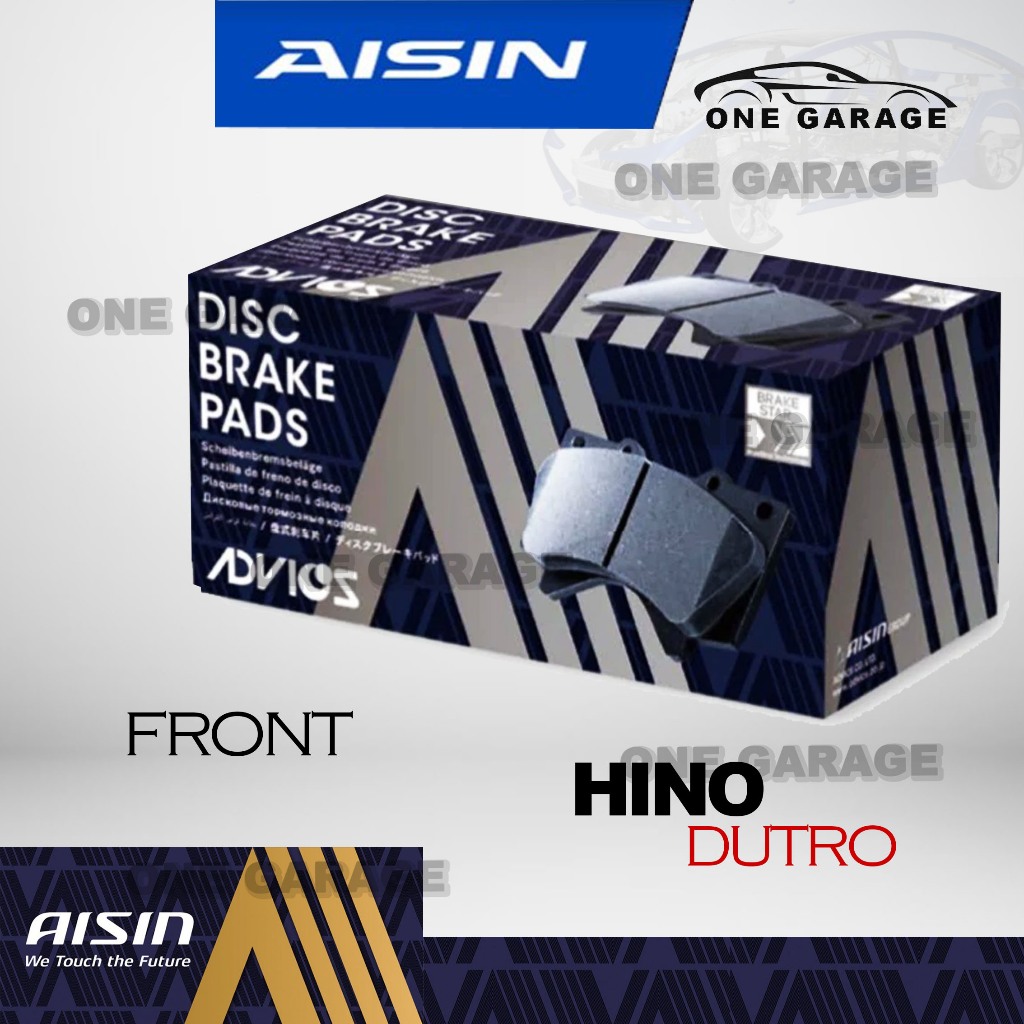 Brake Pad FRONT For HINO DUTRO 1set/4pcs | Shopee Philippines
