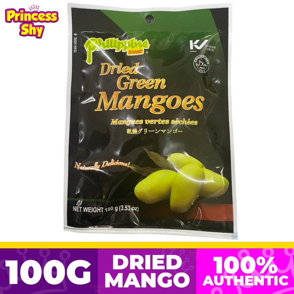 Philippine Brand Dried Green Mangoes 100g | Shopee Philippines