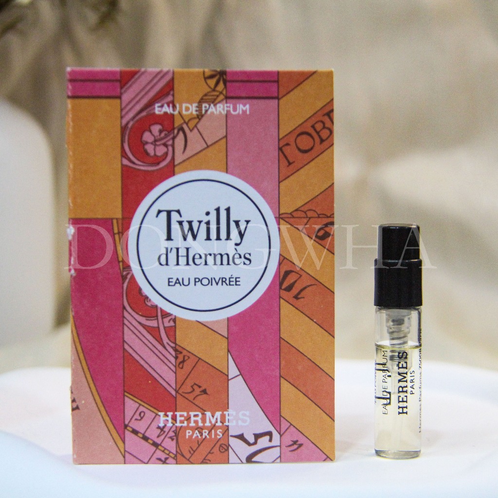 Perfume Sample H Twilly d’Hermès, 2017 Mini Fragrance For Women 1.5ML ...