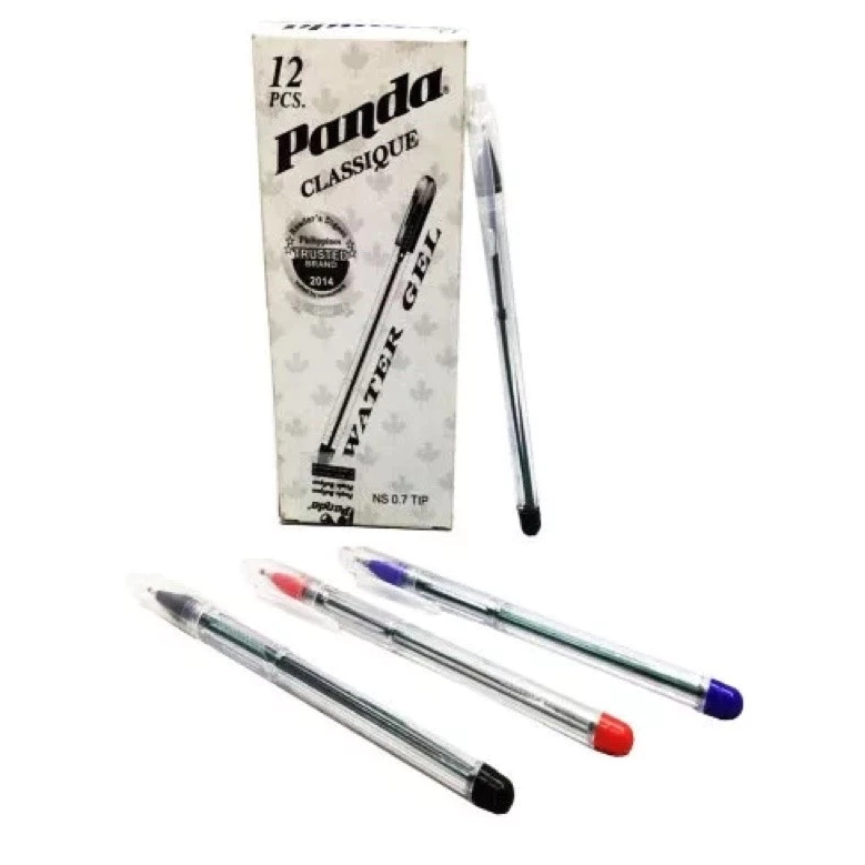 Panda Classique water gel ball pen 0.5mm Ballpen (Black, Blue, Red ...