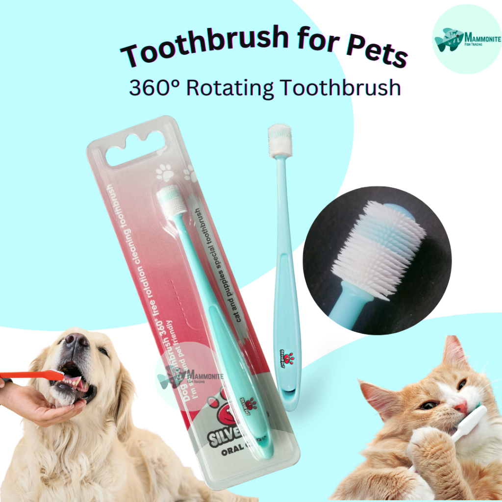 360° Rotating Toothbrush Pet toothbrush Dog Toothbrush Cat toothbrush ...