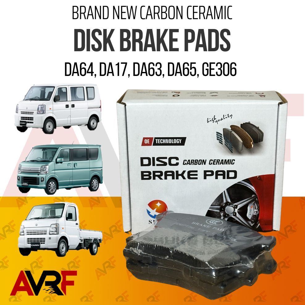 DISK BRAKE PAD FOR SUZUKI EVERY DA64, DA17, DA63, DA65 FRONT | Shopee ...