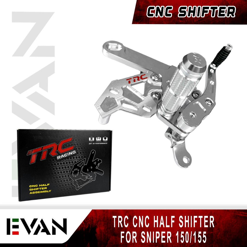 EVAN SHOP TRC Racing 3 in 1 CNC Half Shifter for Sniper 150/155 MOTORCYCLE | Shopee Philippines