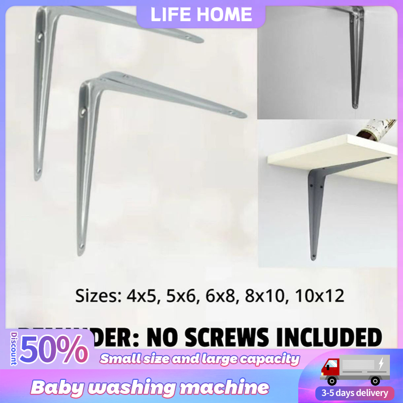 24pcs Shelf Bracket For Wall Heavy Duty Elbow Bracket Altar Shelves ...