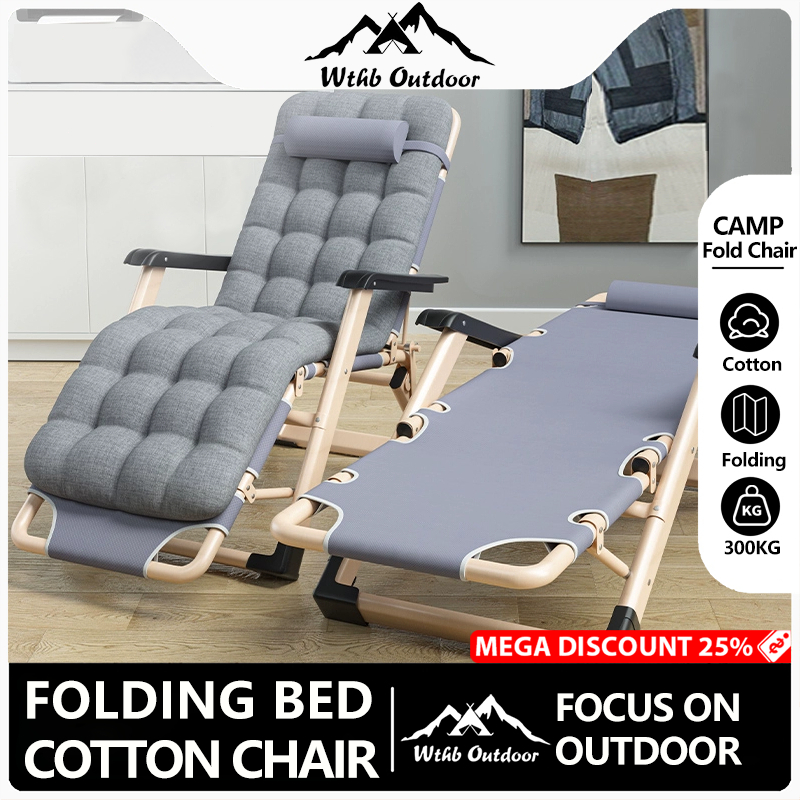 【Wthb Outdoor】Rollaway Portable recliner Adjustable rollaway chair ...