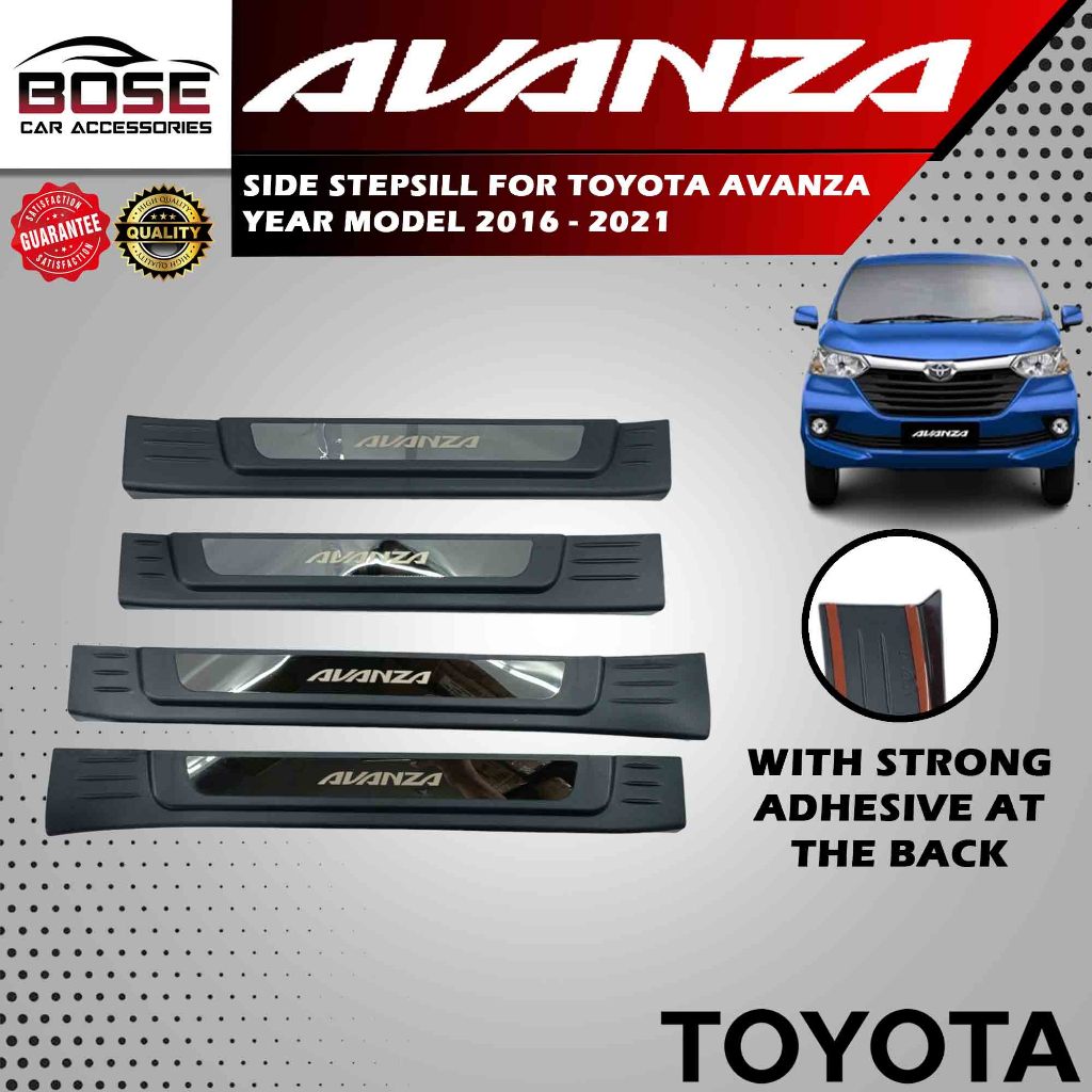 Side Stepsill for Toyota Avanza 2016 - 2021 / 2022 Onwards Side Step ...