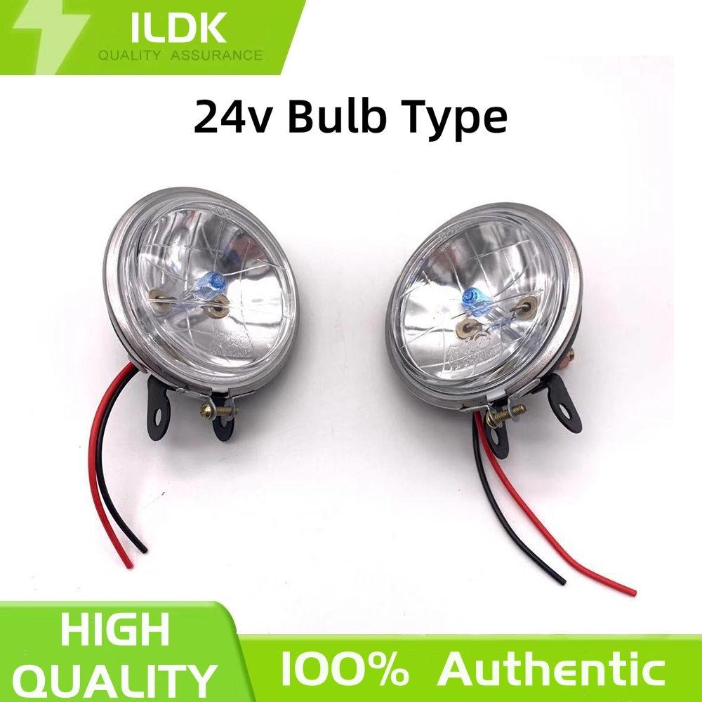 1 Pair 24V Bulb Type Reversing Light Spotlight Side Small Sun Sire Lamp ...