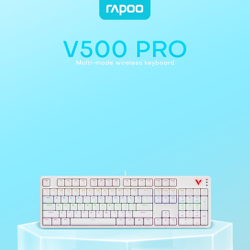 Rapoo V500PRO Backlit Mechanical Gaming Wired Keyboard | Shopee Philippines