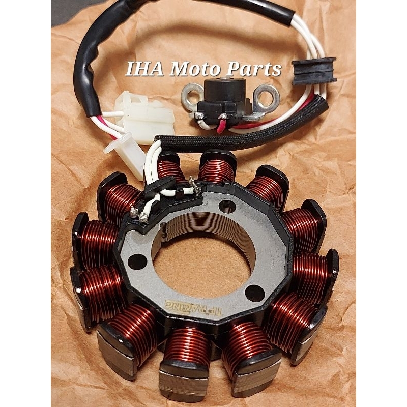 Stator "Sniper 150,TFX 150" (12coils/Stock) TP Racing Brand | Shopee ...
