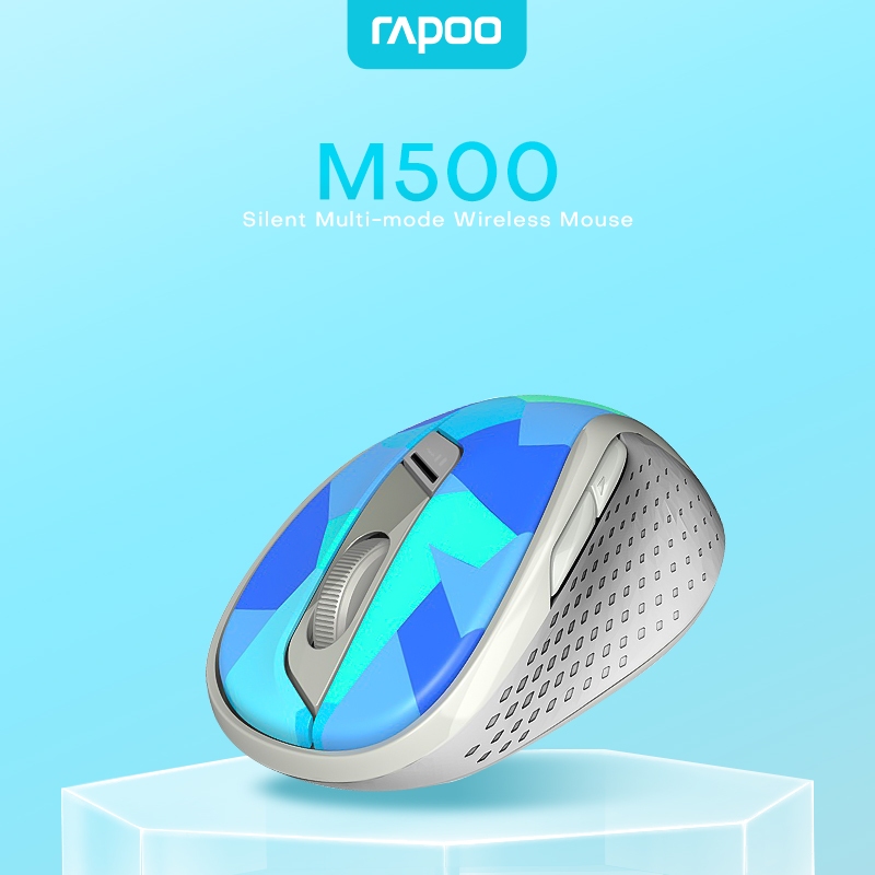 Rapoo M500 1600DPI Silent Wireless Ergonomic Bluetooth Mouse for Laptop ...