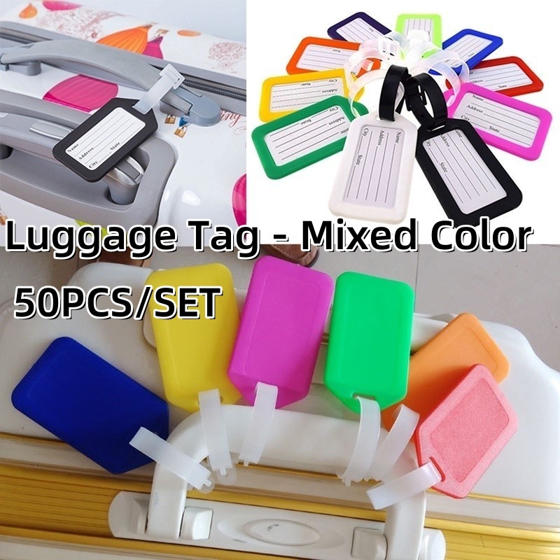 50PCS/SET OF Mixed Color Plastic Coded Key Tag Luggage Hotel Number ... 50PCS/SET OF Mixed Color Plastic Coded Key Tag Luggage Hotel Number ...