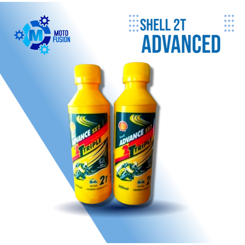 SHELL ADVANCE 2T OIL ORIGINAL OIL 200ML | Shopee Philippines